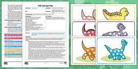 Hide-a-Saurus Scenes and Cut-Outs (teacher made)