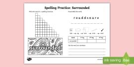 How to Spell Journey Activity Sheet (teacher made) - Twinkl