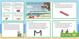 Multiplication and Division Word Problems | Maths Resource