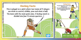 Hockey: Basic Rules Display Poster (teacher made) - Twinkl