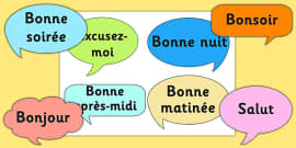 Basic French Words Printable - French Word Posters