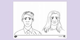 FREE! - Sad Face Colouring Page Printable | Colouring Pages