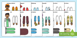 People Who Help Us Split Pin Characters (Teacher-Made)