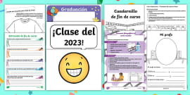 Ficha de actividad: Reflexión de fin de curso - Twinkl