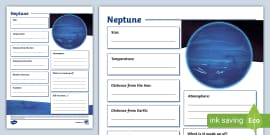 Mercury Fact File Template (Teacher-Made) - Twinkl