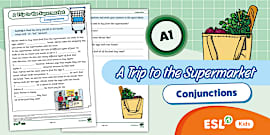 ESL Conjunctions Lesson {Kids}