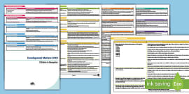 Development Matters Reception Baseline Observations