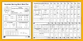 Kindergarten March Morning Work Bundle (teacher made)