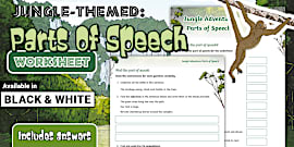 IP English – Homophones in the Jungle – Activity Sheet