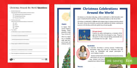 LKS2 The History of Christmas Traditions Differentiated Reading ...