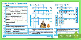 Guru Nanak Word Search (teacher made) - Twinkl