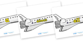 100 High Frequency Words on Rockets (teacher made) - Twinkl