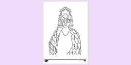 FREE! - Tui Bird Colouring Sheet | Colouring Sheets | Twinkl