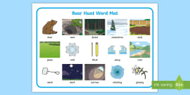 Bear Hunt Story Map - School Closure Activity for Kids