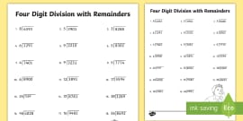 Formal Long Division of 3-Digit Numbers by 2-Digit Numbers Method ...