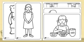 Goldilocks and the Three bears Story Sequencing Simplified Activity