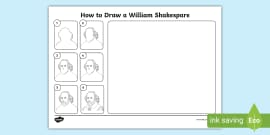 FREE! - William Shakespeare Page Borders (teacher made)