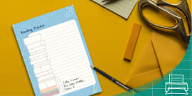 FREE! - Reading Tracker (teacher made) - Twinkl
