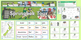 Springbok Tour Map (teacher made)