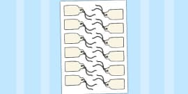 Book Shop Editable Price Tags (teacher made) - Twinkl