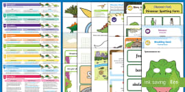 Dinosaurs Planning and Continuous Provision Ideas(Reception)
