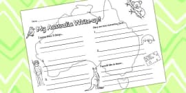 Minibeasts Write Up Worksheet