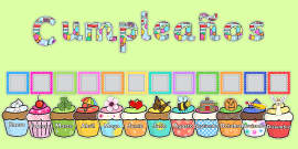 Interactive Editable Birthday Graph Display Presentation