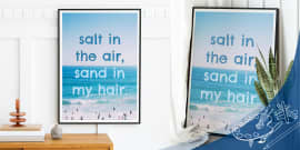 👉 Beach Signs - Classroom Display Resources - Twinkl