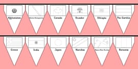 Mauritius Flag Colouring Sheet