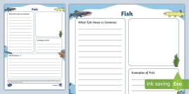 Amphibian Fact File Template,amphibians (teacher made)
