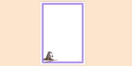 FREE! - Simple Blank Page Border Magic | Page Borders | Twinkl