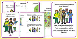 Safer Strangers Child Safety Poster - Parents - Twinkl