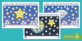 CVC Word Button Placing Fine Motor Skills Activity | Twinkl