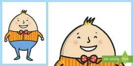 Humpty Dumpty Stick Puppets | Nursery Rhyme Puppets