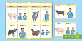 Auslan Animals Bingo (teacher made)