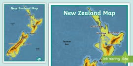 New Zealand Flag (teacher made) - Twinkl