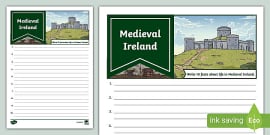 Medieval Castle (Facts Activity Sheet) (teacher made)