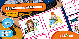 ESL Adverbs of Manner PPT for Teens