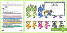 Bubble Wrap Dragon Printing Craft | Dragon Craft - Twinkl