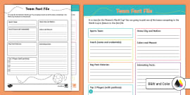 Design a Women's World Cup Poster Activity (teacher made)