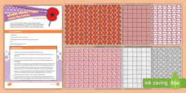 FREE! - Poppy Wreath Anzac Craft For Toddlers - Parents - EYLF