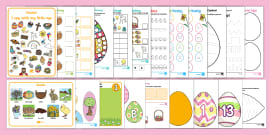 Easter Noun or Verb Game | Easter | Twinkl USA