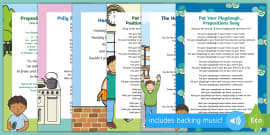 EYFS Daily Routine Warm Up Songs for Kids Resource Pack