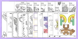 Mother's Day Cards And Mindfulness Colouring Pages