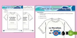 Terry Fox Banner French (Teacher-Made) - Twinkl