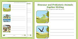 Dinosaur Writing Templates