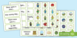 Tell Me a Story Cards (Teacher-Made) - Twinkl