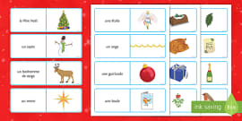 Christmas Words Sudoku French (teacher made) - Twinkl