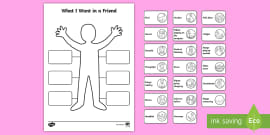 How To Be A Good Friend Activity (teacher made)