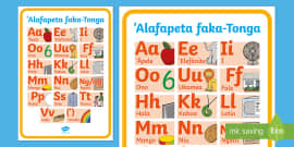 Tongan Numbers Display Posters (teacher made) - Twinkl